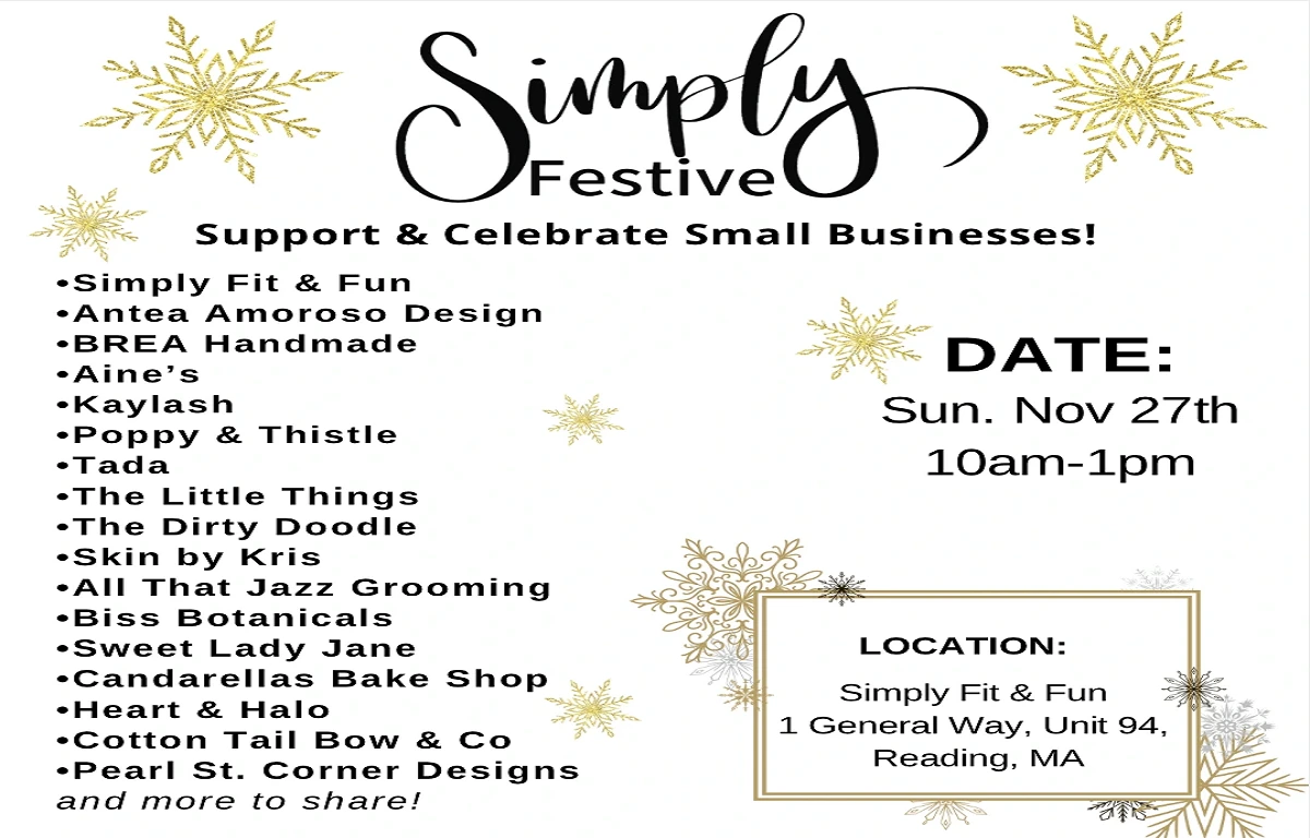🛍 Simply Festive Shopping Event